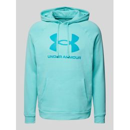 Under Armour Hoodie mit Label-Print Modell 'Rival'