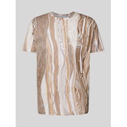 Carlo Colucci T-Shirt mit Label-Print