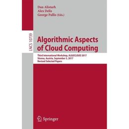 Springer Algorithmic Aspects of Cloud Computing, Kartoniert (TB)