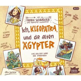 IGEL RECORDS Ich, Kleopatra, und die alten Ägypter,6 Audio-CD - Frank Schwieger (Hörbuch)