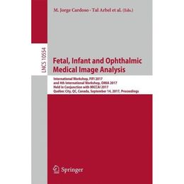 Springer International Publishing Fetal, Infant and Ophthalmic Medical Image Analysis, Kartoniert (TB)