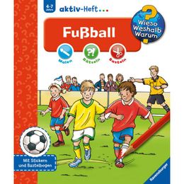 RAVENSBURGER VERLAG Wieso? Weshalb? Warum? aktiv-Heft: Fußball - Dominique Conte, Kartoniert (TB)