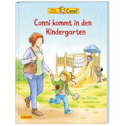 Conni-Bilderbücher: Conni kommt in den Kindergarten (Neuausgabe) - Liane Schneider, Gebunden