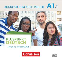 Cornelsen Pluspunkt Deutsch - Leben in Deutschland - Allgemeine Ausgabe - A1: Teilband 1 Audio-CD zum Arbeitsbuch.Bd.1 - (Hörbuch)