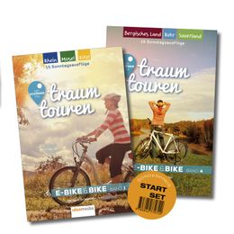 traumtouren E-Bike & Bike Start-Set Rhein, Mosel, Eifel, Sieg, Westerwald, Lahn, 2 Bde..Bd.1, 3 - Hartmut Schönhöfer, Gebunden