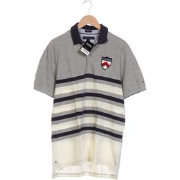 Tommy Hilfiger Herren Poloshirt, grau, Gr. 52