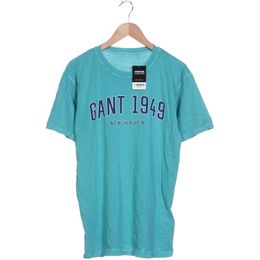 Gant Herren T-Shirt, türkis, Gr. 48
