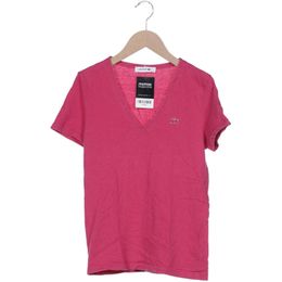 Lacoste Damen T-Shirt, pink, Gr. 34