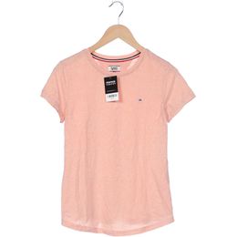 Tommy Jeans Damen T-Shirt, pink, Gr. 34