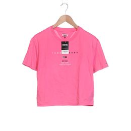 Tommy Jeans Damen T-Shirt, pink, Gr. 36