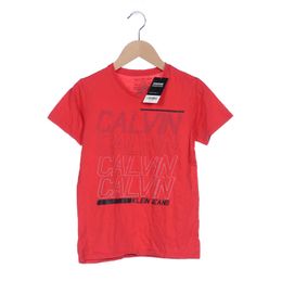Calvin Klein Jeans Herren T-Shirt, rot, Gr. 134
