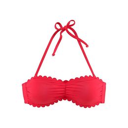 Lascana Bikinitop Damen Gr&ouml;&szlig;e 65 rot