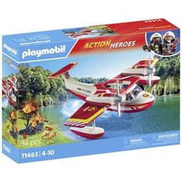Playmobil® ACT!ON HEROES Feuerwehrflugzeug mit Löschfunktion 71463
