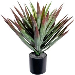Künstliche Zimmerpflanze Yucca Sukkulente, Creativ green, Höhe 48 cm, grün