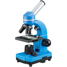 BRESSER Junior Schülermikroskop BIOLUX SEL blau