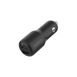 Belkin BoostCharge car power adapter - USB 24 pin USB-C - 42 Watt