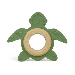 Grünspecht GRÜNSPECHT Beißring Schildkröte Bio-Beißtier aus Naturkautschuk 689-00