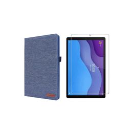 Lobwerk Tablet-Hülle 2in1 Set (Hülle + Glas) für Lenovo Tab M10 2nd 2020 TB-X306F TB-306X