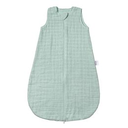 Makian Schlafsack Mint, leichter Baby Sommer Schlafsack ohne Ärmel Gr. 70 cm