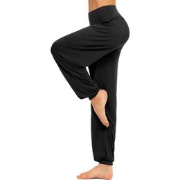 Opspring Yogahose Haremshose Jogginghose Yoga Pilates Hosen Freizeithosen Weiche Hose