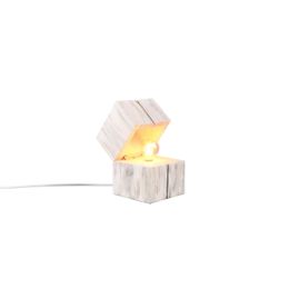 SONSTIGE TRIO-Leuchten Tischleuchte TREASURE (BHT 12x16x12 cm) BHT 12x16x12 cm weiß Tischlampe Klemmleuchte Schreibtischleuchte Schreibtischlampe