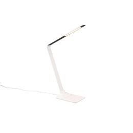 SONSTIGE TRIO-Leuchten Tischleuchte TRAVIS AKKU LED (BH 15.50x71.90 cm) BH 15.50x71.90 cm weiß Tischlampe Klemmleuchte Schreibtischleuchte Schreibtischlampe