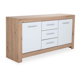 SONSTIGE Sideboard ALANDA (BHT 160x85x45 cm) BHT 160x85x45 cm weiß Kommode Bürokommode Anrichte