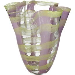 SONSTIGE Vase HAYLEY gelb (BHT 21x24,50x21 cm)