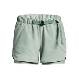 Under Armour 2in1-Trainingsshorts in Mint - XL