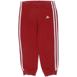 Adidas Jungen Stoffhose, rot