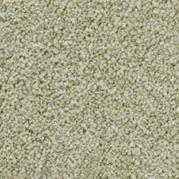 Vorwerk Teppichboden "Veloursteppich Passion 1055" Teppiche Gr. B/L: 400 cm x 250 cm, 7,6 mm, 1 St., grün (hell, grün) Teppichboden