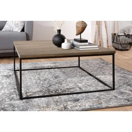 Couchtisch Home Affaire "Manadi" Tische Gr. B/H/T: 90 cm x 40 cm x 90 cm, braun (wildeiche smoked) Home Affaire