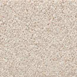 Vorwerk Teppichboden "Veloursteppich Passion 1055" Teppiche Gr. B/L: 400 cm x 550 cm, 7,6 mm, 1 St., weiß (weiß, beige) Teppichboden