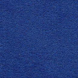 Vorwerk Teppichboden "Veloursteppich Passion 1021 (Bingo)" Teppiche Gr. B/L: 500 cm x 450 cm, 6,6 mm, 1 St., blau (dunkel, blau) Teppichboden