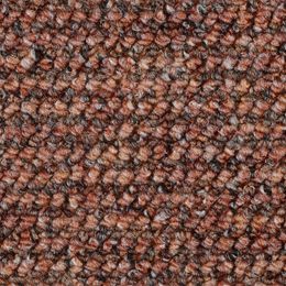 Bodenmeister Teppichboden "Schlingenteppich Aragosta" Teppiche Gr. B/L: 400 cm x 550 cm, 7 mm, 1 St., orange (orange rot) Teppichboden