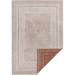 Teppich Home Affaire "Bernard" Teppiche Gr. B/L: 160 cm x 230 cm, 5 mm, 1 St., orange (creme, terra) Esszimmerteppiche