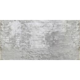 ARCHITECTS PAPER Fototapete "Roughcast" Tapeten Gr. B/L: 5 m x 2,5 m, grau (grau, silber) Fototapeten Steinoptik