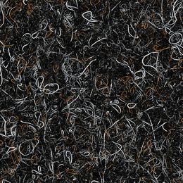 Bodenmeister Teppichboden "Nadelfilz Bodenbelag Merlin" Teppiche Gr. B/L: 400 cm x 350 cm, 5,2 mm, 1 St., schwarz (schwarz braun) Teppichboden