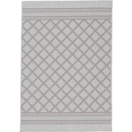 Teppich CarpetFine "Boho 104" Teppiche Gr. B/L: 160 cm x 230 cm, 4 mm, 1 St., beige Esszimmerteppiche