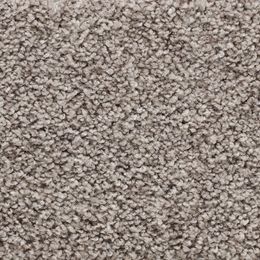 Vorwerk Teppichboden "Veloursteppich Passion 1055" Teppiche Gr. B/L: 500 cm x 400 cm, 7,6 mm, 1 St., grau Teppichboden