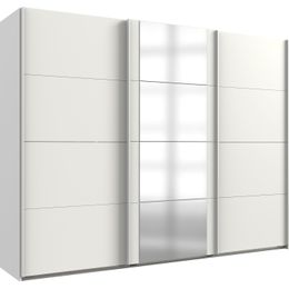 Schwebetürenschrank wimex "Barmbek" Schränke Gr. B/H/T: 270 cm x 208 cm x 64 cm, 3 St., weiß (weiß, spiegel) Schwebetürenschränke und Schiebetürenschränke
