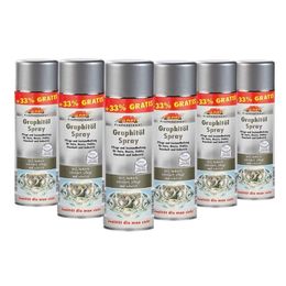 Carfit Graphitöl Spray 6er Set