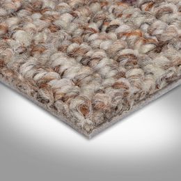 Bodenmeister Teppichboden "Schlingenteppich Alaska" Teppiche Gr. B/L: 300 cm x 200 cm, 8,5 mm, 1 St., beige (beige hell, braun) Teppichboden