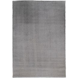 Hochflor-Teppich OCI DIE TEPPICHMARKE "Soft Dream" Teppiche Gr. B/L: 160 cm x 230 cm, 30 mm, 1 St., grau Esszimmerteppiche