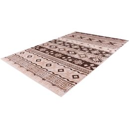 Teppich Calo-deluxe "Ruzica-303" Teppiche Gr. B/L: 160 cm x 230 cm, 6 mm, 1 St., grau (taupe) Esszimmerteppiche