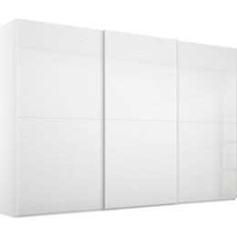 Schwebetürenschrank Rauch "Vitus" Schränke Gr. B/H/T: 301 cm x 223 cm x 68 cm, ohne Spiegel, weiß (weiß, hochglanz weiß) Schwebetürenschränke und Schiebetürenschränke