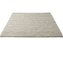 Wollteppich Theko "Alpen" Teppiche Gr. B/L: 90 cm x 160 cm, 12 mm, 1 St., bunt (braun, multi) Esszimmerteppiche