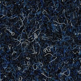 Bodenmeister Teppichboden "Nadelfilz Bodenbelag Merlin" Teppiche Gr. B/L: 200 cm x 700 cm, 5,2 mm, 1 St., blau (dunkel, blau) Teppichboden