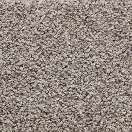 Vorwerk Teppichboden "Veloursteppich Passion 1055" Teppiche Gr. B/L: 400 cm x 550 cm, 7,6 mm, 1 St., grau Teppichboden