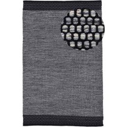 Teppich CarpetFine "Kelim Mia" Teppiche Gr. B/L: 200 cm x 250 cm, 6 mm, 1 St., grau Baumwollteppiche